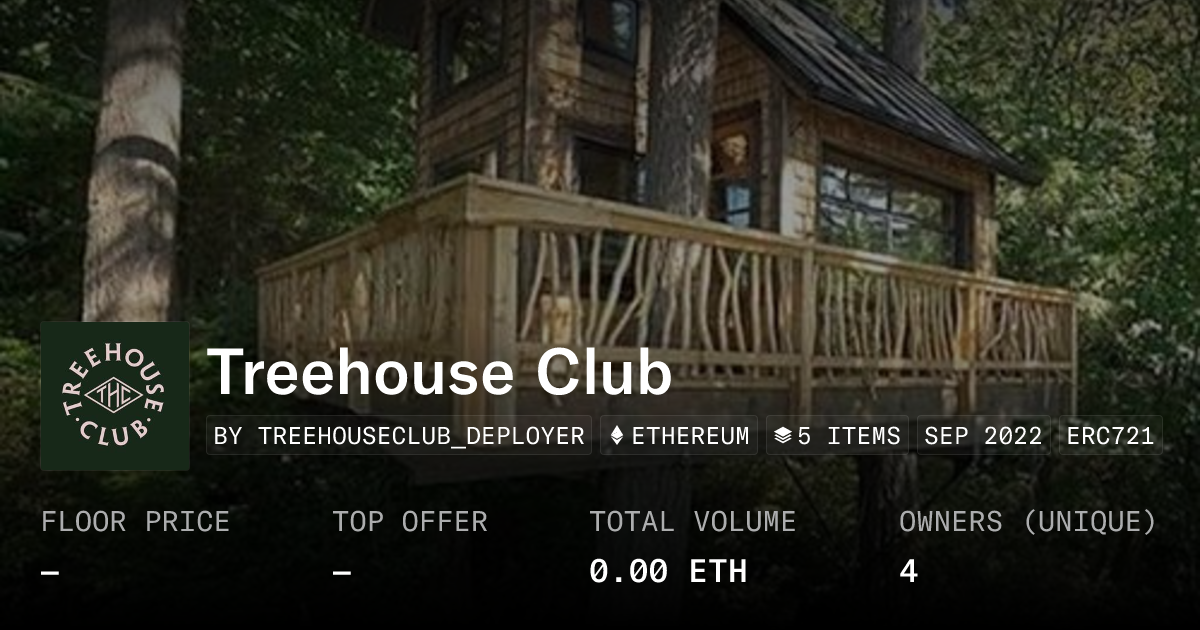 Treehouse Club - Collection | OpenSea