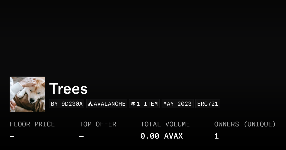 Trees - Collection | OpenSea