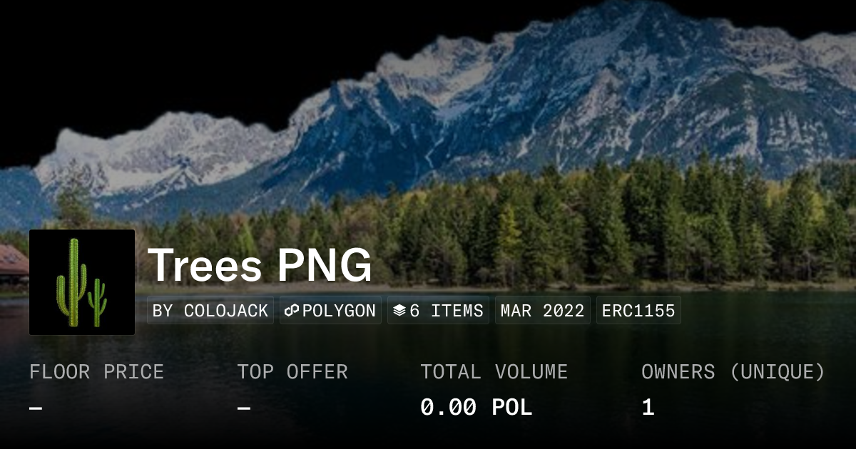 Trees PNG - Collection | OpenSea