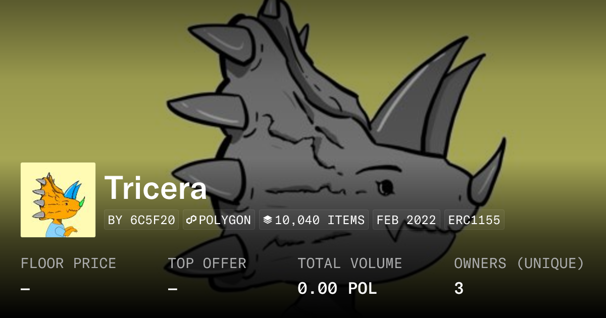 Tricera - Collection | OpenSea