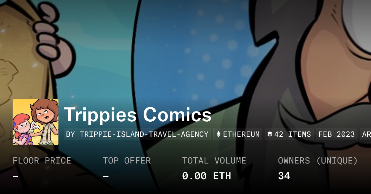 Trippies Comics - Collection | OpenSea