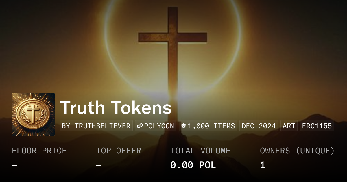 Truth Tokens - Collection | OpenSea