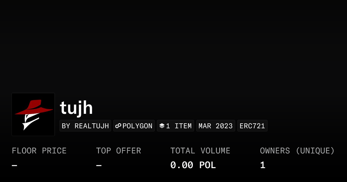 tujh - Collection | OpenSea