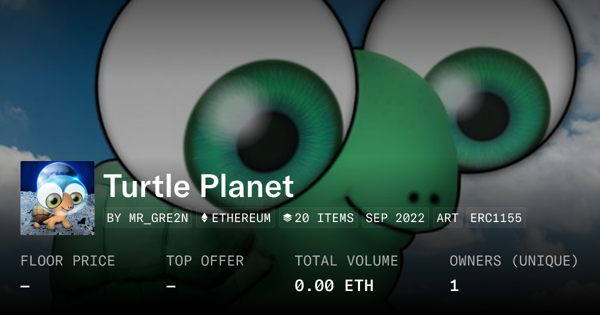 Turtle Planet - Collection | OpenSea