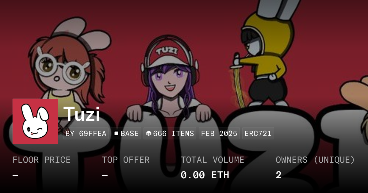 Tuzi - Collection | OpenSea