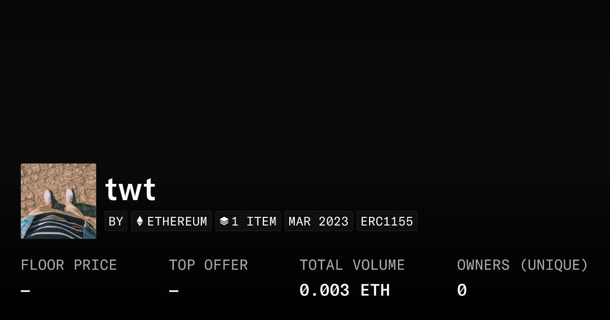 twt - Collection | OpenSea