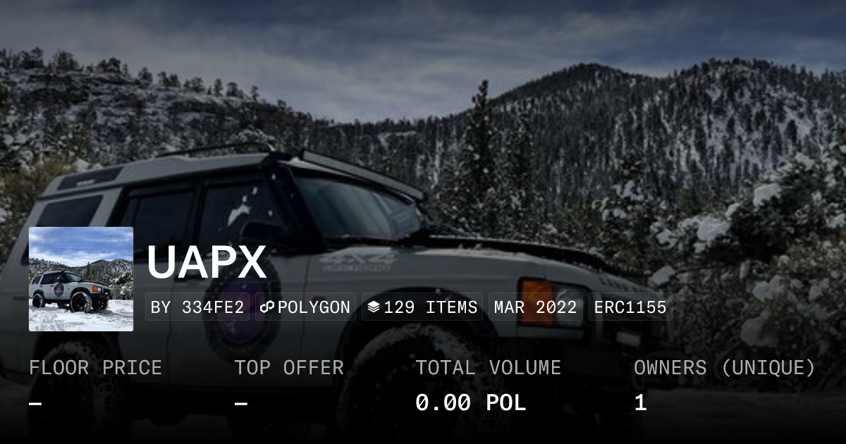 UAPX - Collection | OpenSea