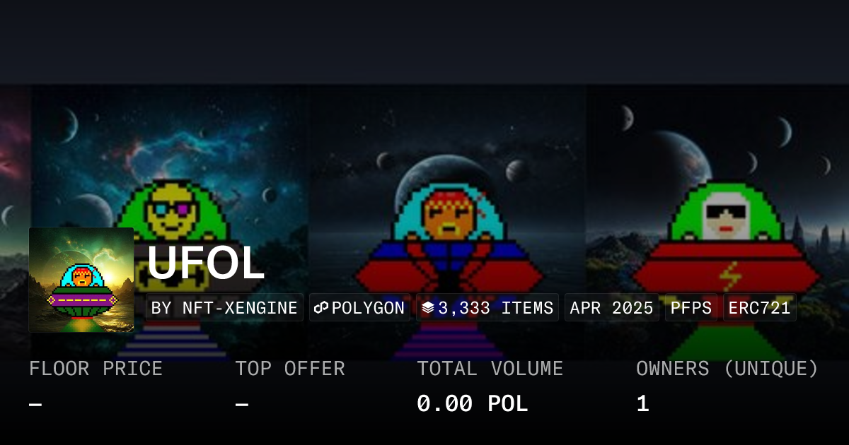 UFOL - Collection | OpenSea