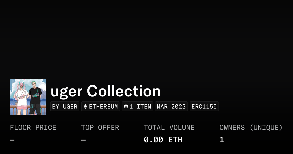uger Collection - Collection | OpenSea