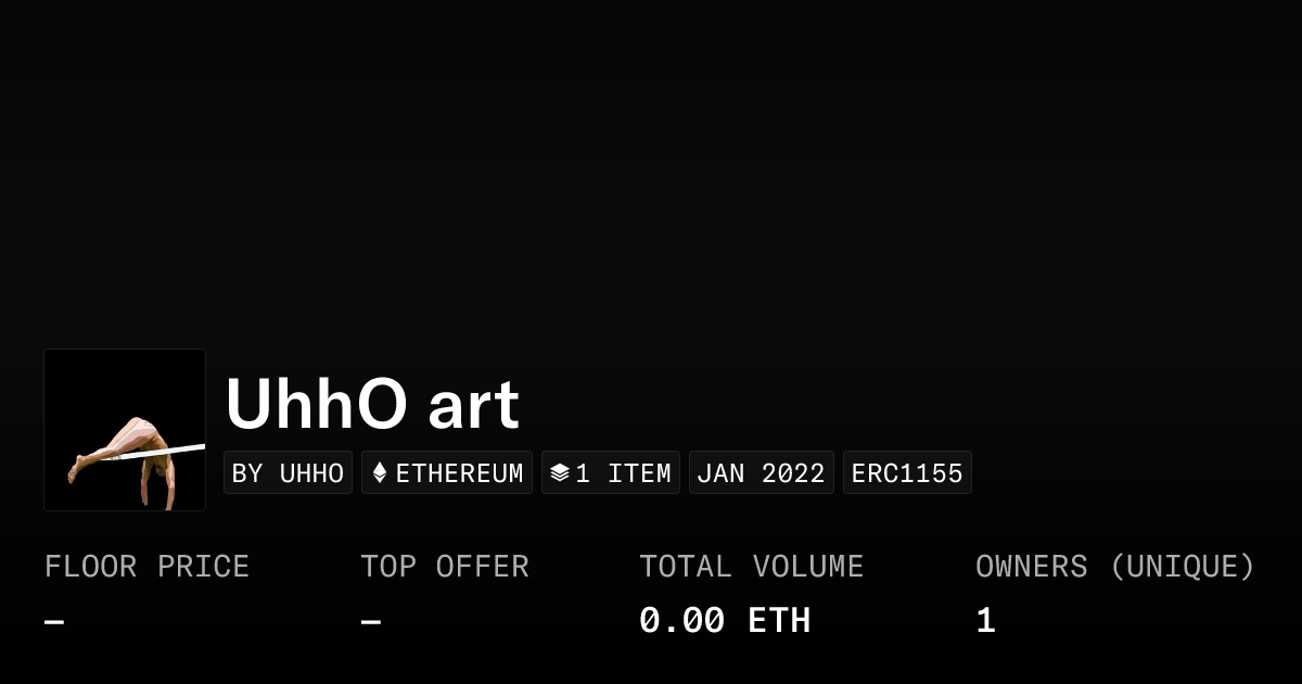 UhhO art - Collection | OpenSea