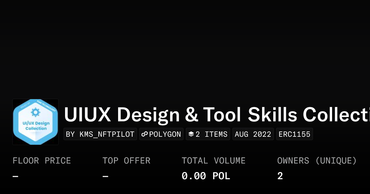 UIUX Design & Tool Skills Collection - Collection | OpenSea