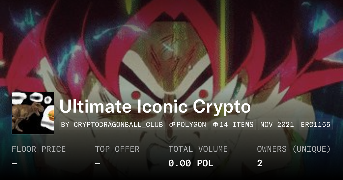 Ultimate Iconic Crypto - Collection | OpenSea