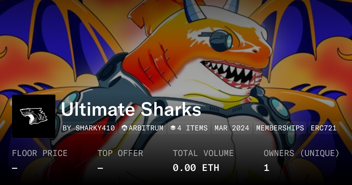 Ultimate Sharks - Collection | OpenSea