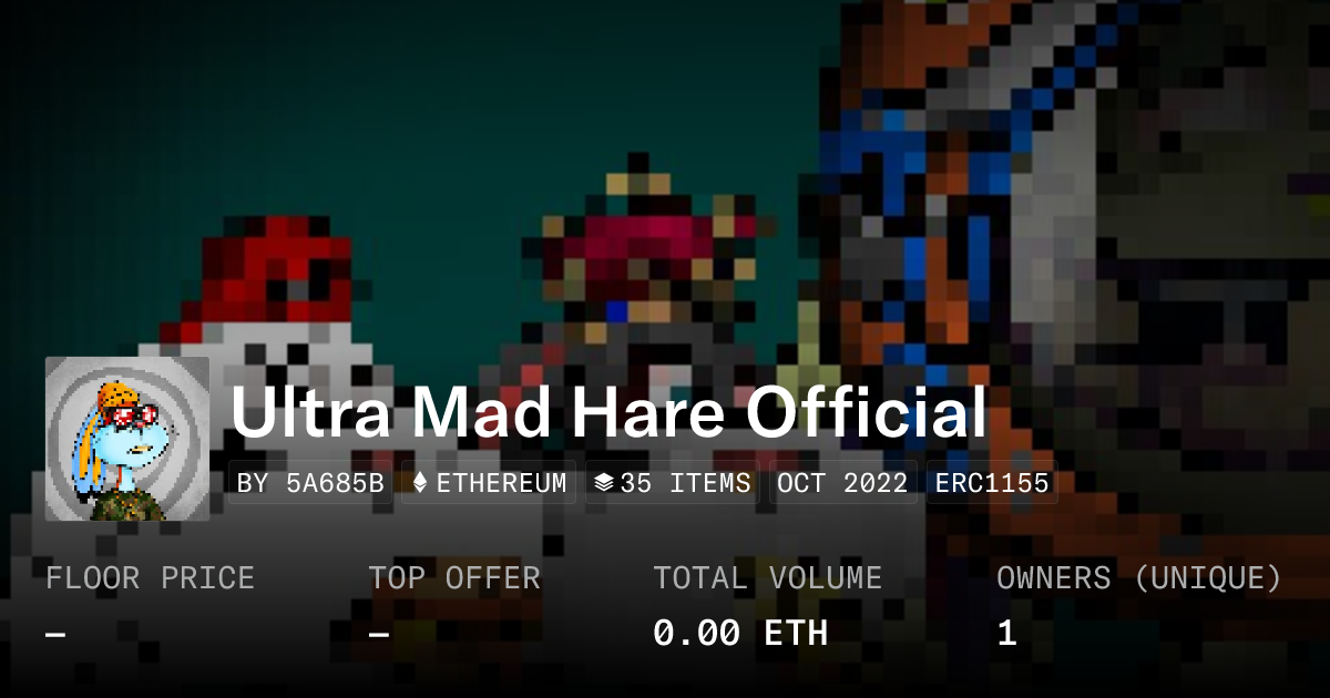 Ultra Mad Hare Official - Collection | OpenSea