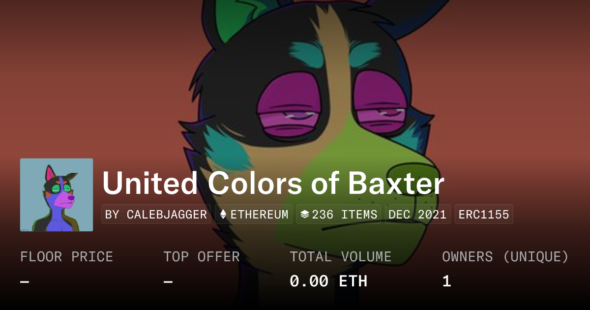 United Colors of Baxter - Collection | OpenSea
