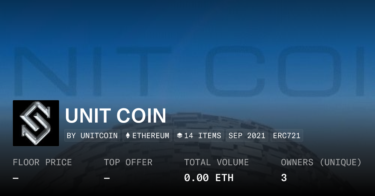 UNIT COIN - Collection | OpenSea