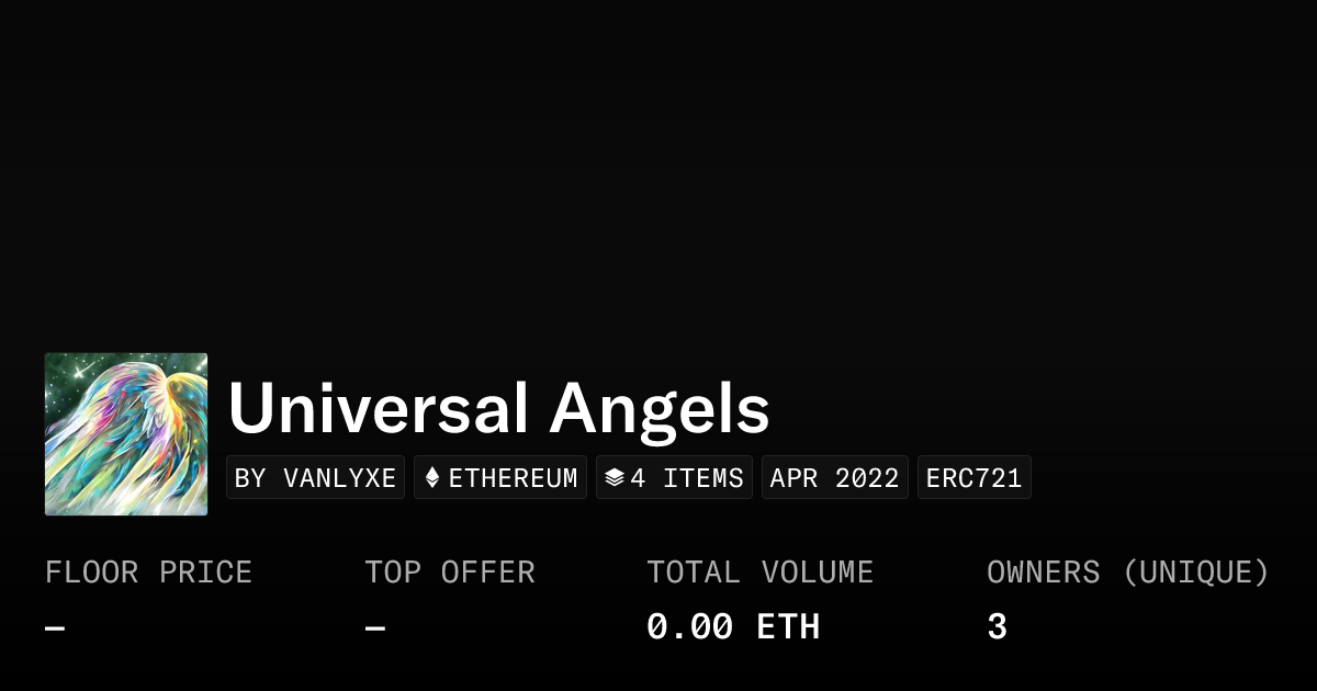 Universal Angels - Collection | OpenSea