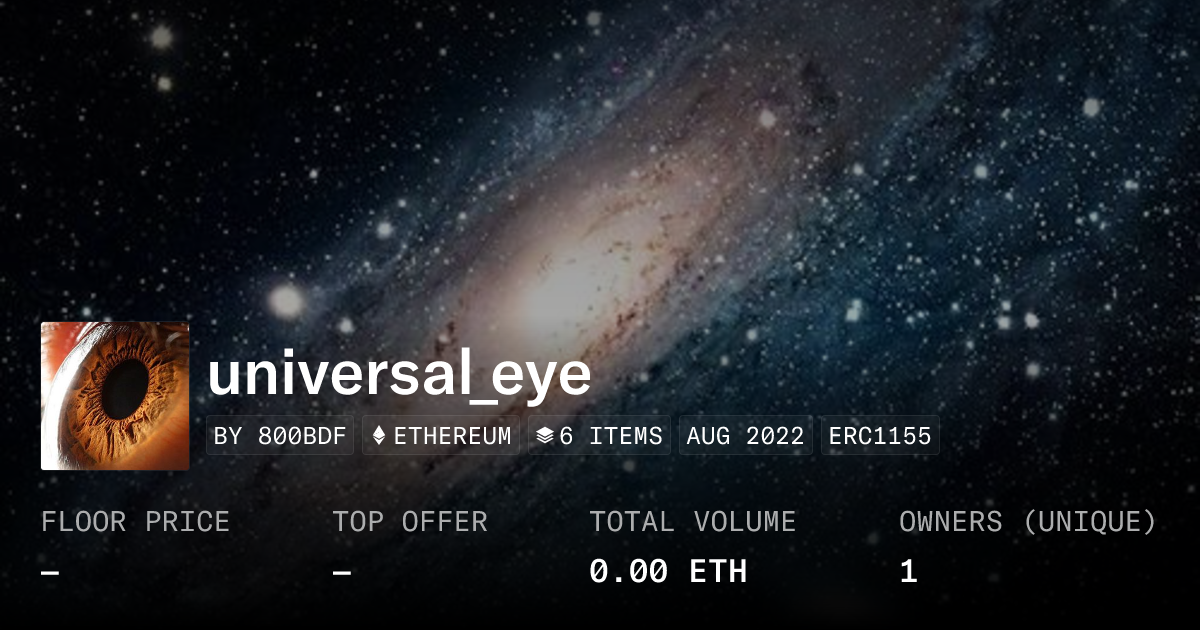 universal_eye - Collection | OpenSea