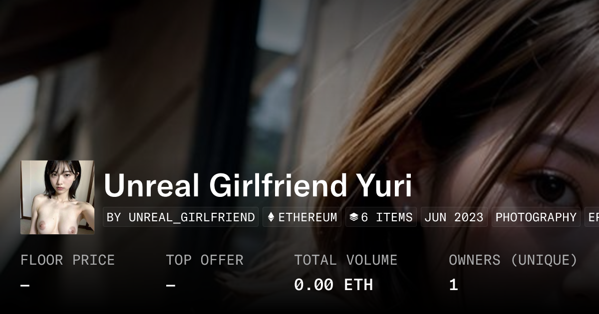 Unreal Girlfriend Yuri - Collection | OpenSea