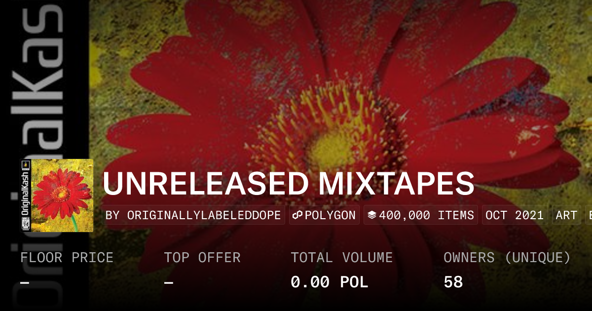 UNRELEASED MIXTAPES - Collection | OpenSea