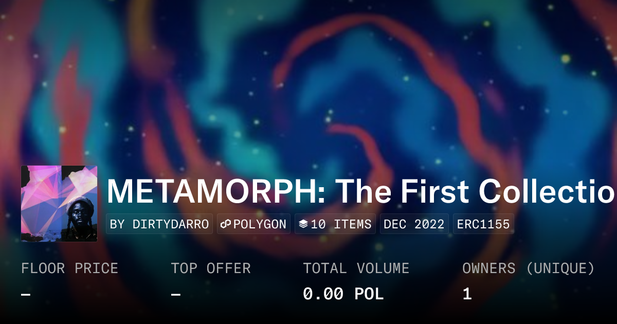 METAMORPH: The First Collection - Collection | OpenSea