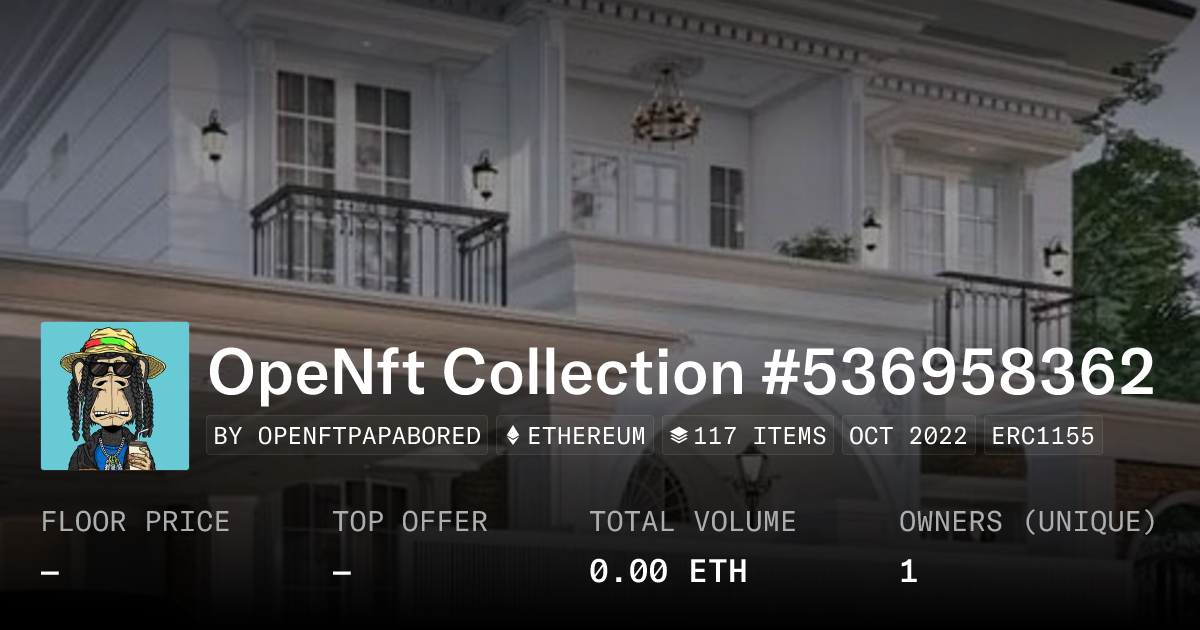 OpeNft Collection #536958362 - Collection | OpenSea