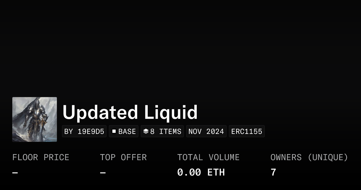 Updated Liquid - Collection | OpenSea
