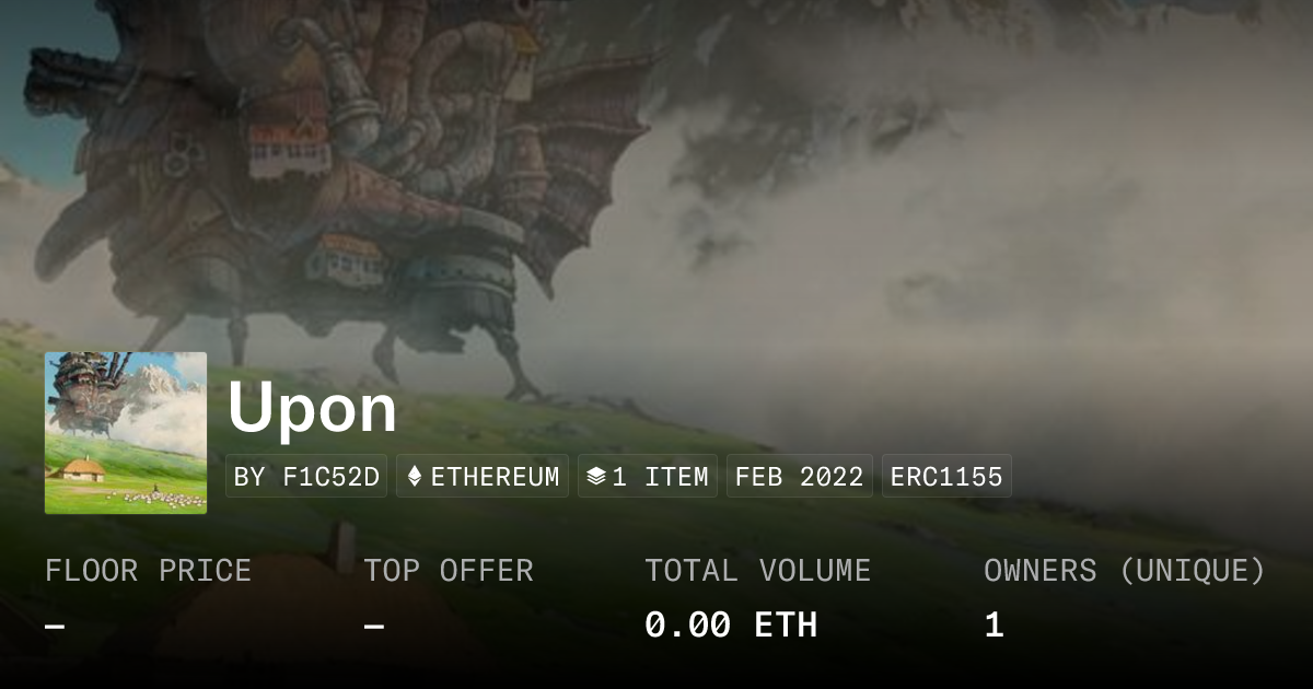 Upon - Collection | OpenSea