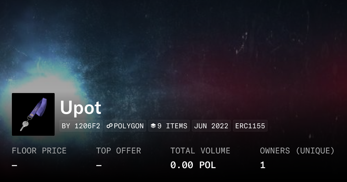 Upot - Collection | OpenSea
