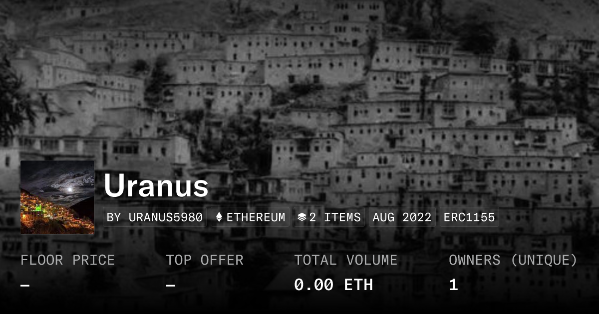 Uranus - Collection | OpenSea