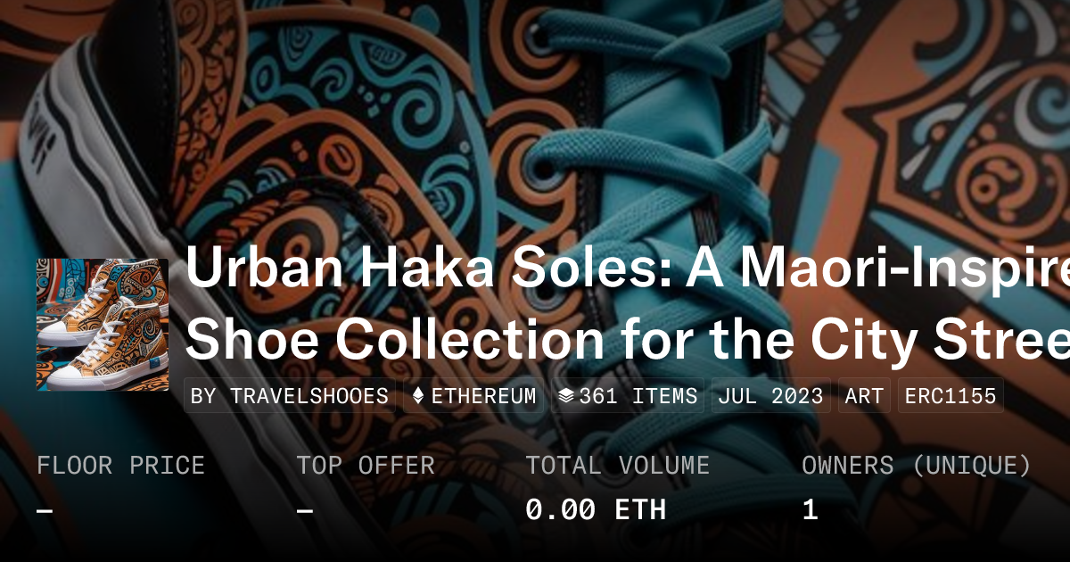 Urban Haka Soles: A Maori-Inspired Shoe Collection for the City Streets ...