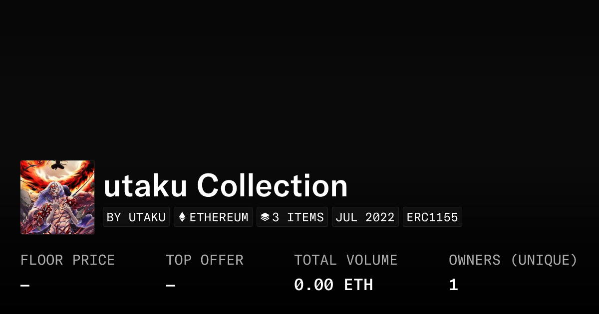 utaku Collection - Collection | OpenSea