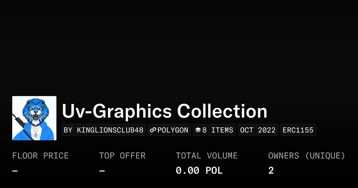 Uv-Graphics Collection - Collection | OpenSea