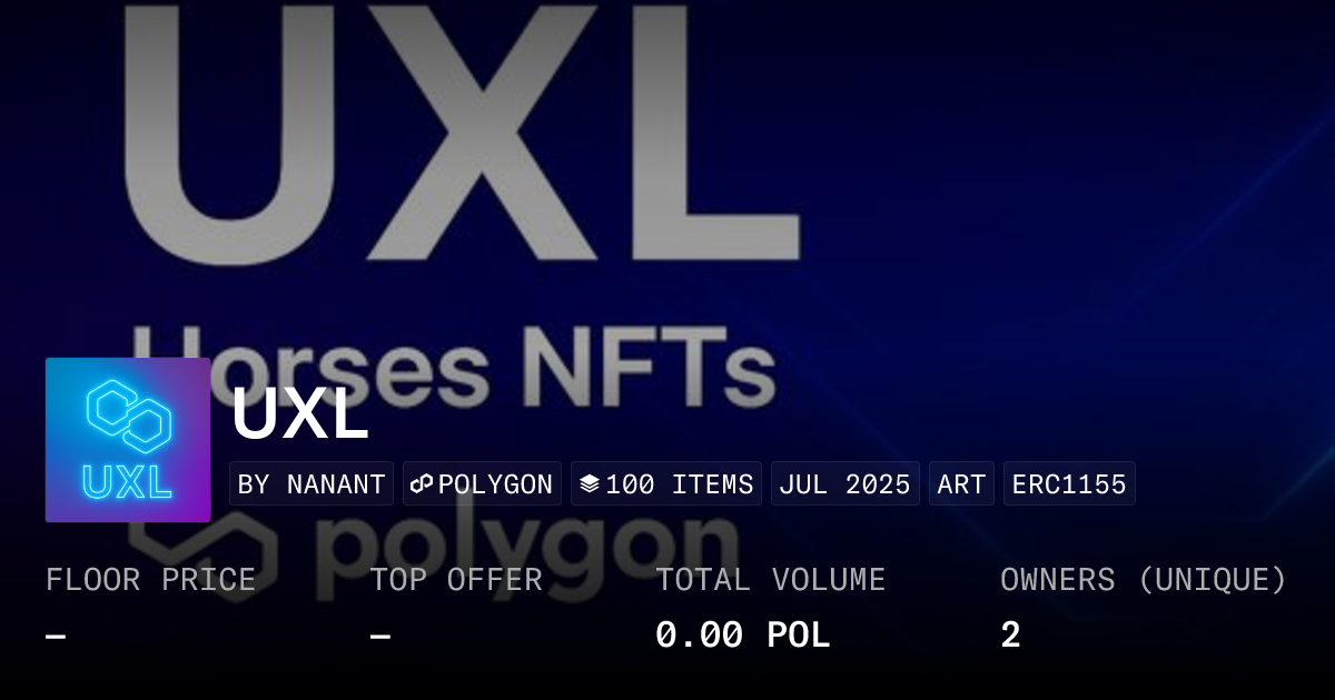 UXL - Collection | OpenSea