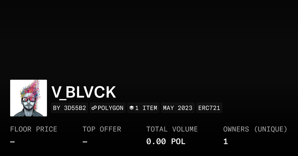 V_BLVCK - Collection | OpenSea