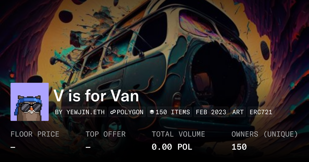 V is for Van - Collection | OpenSea