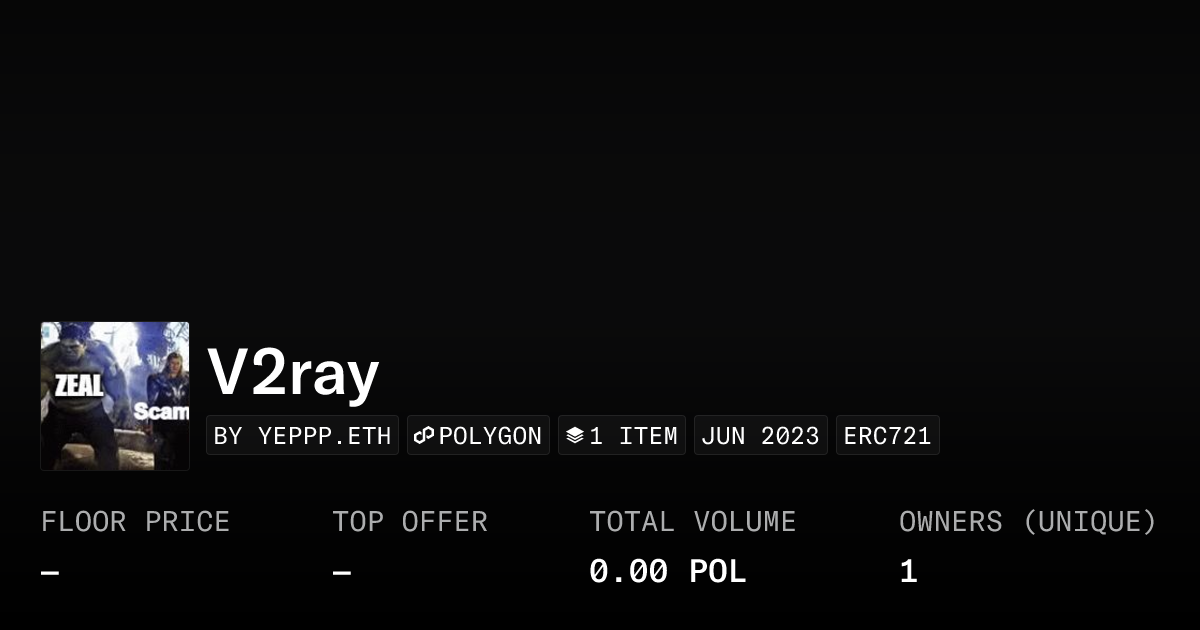 V2ray - Collection | OpenSea