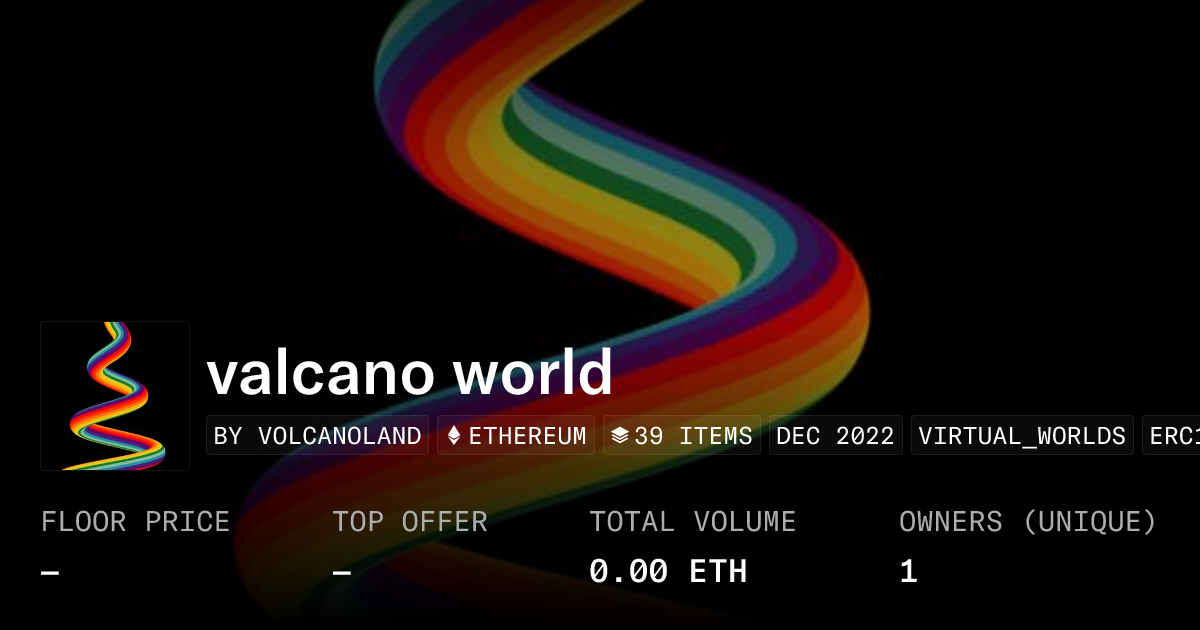 valcano world - Collection | OpenSea
