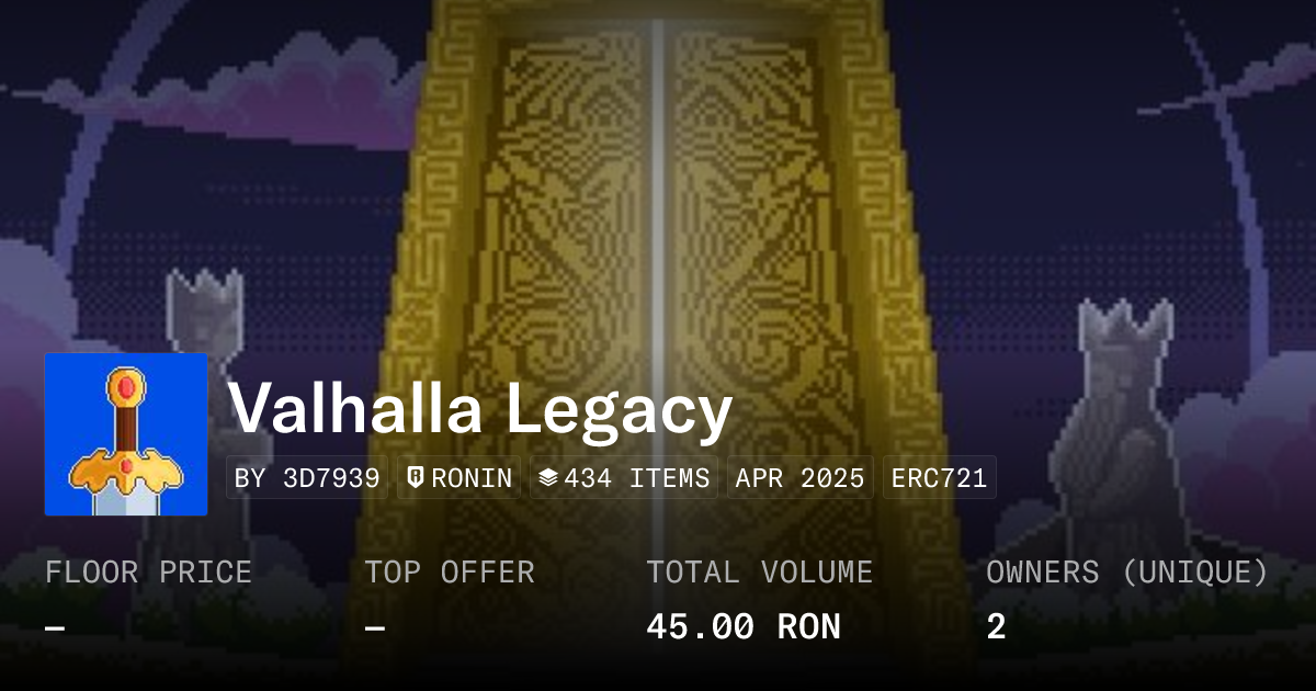 Valhalla Legacy - Collection | OpenSea