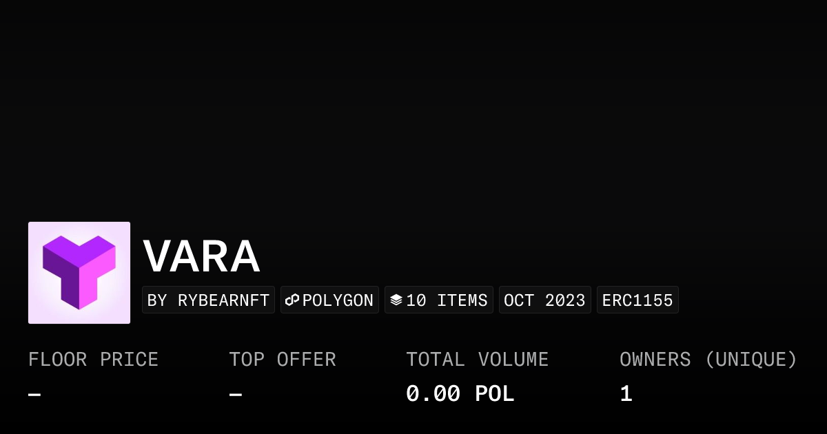 VARA - Collection | OpenSea