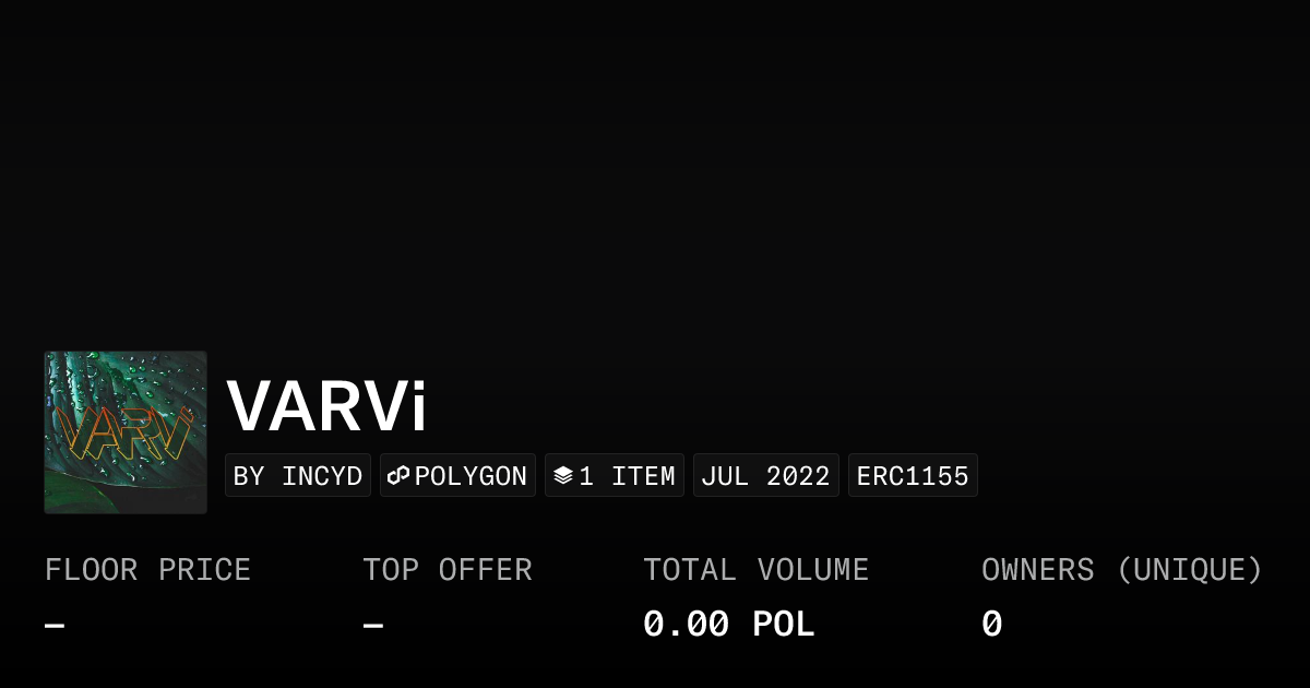 VARVi - Collection | OpenSea
