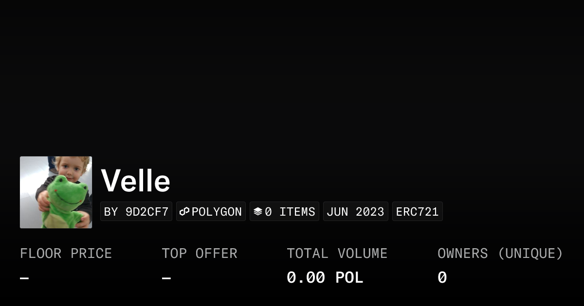 Velle - Collection | OpenSea