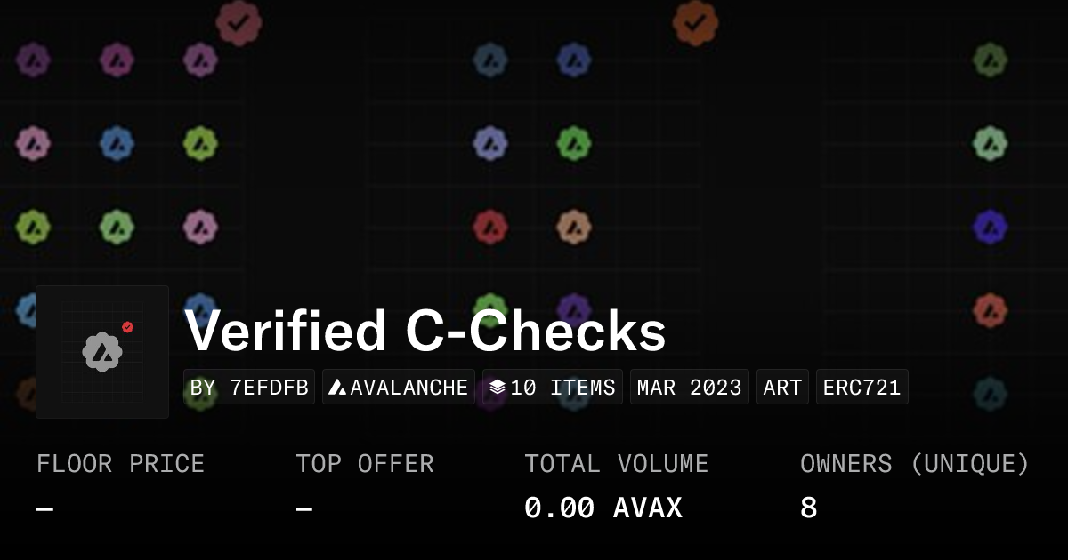 Verified C-Checks - Collection | OpenSea