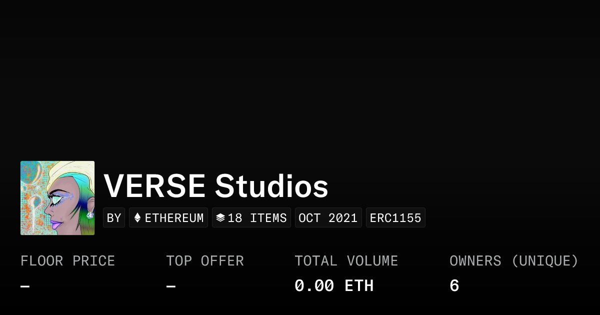 VERSE Studios - Collection | OpenSea