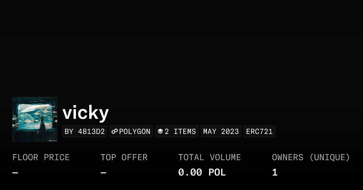 vicky - Collection | OpenSea