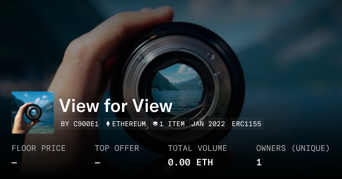 View for View - Collection | OpenSea