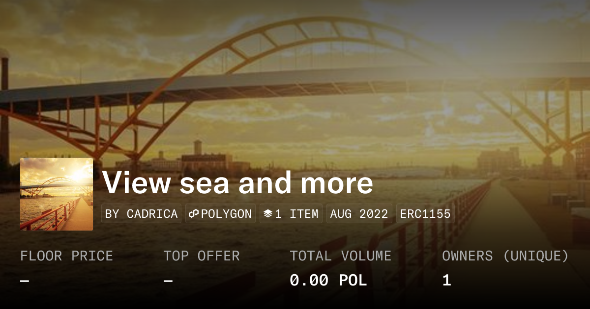 View sea and more - Collection | OpenSea