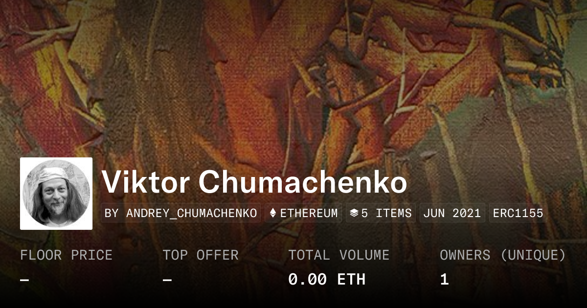 Viktor Chumachenko - Collection | OpenSea