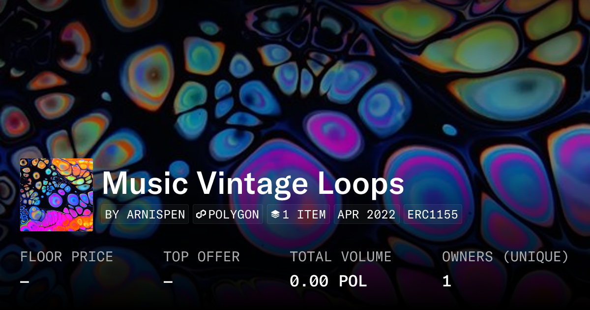 Music Vintage Loops - Collection | OpenSea