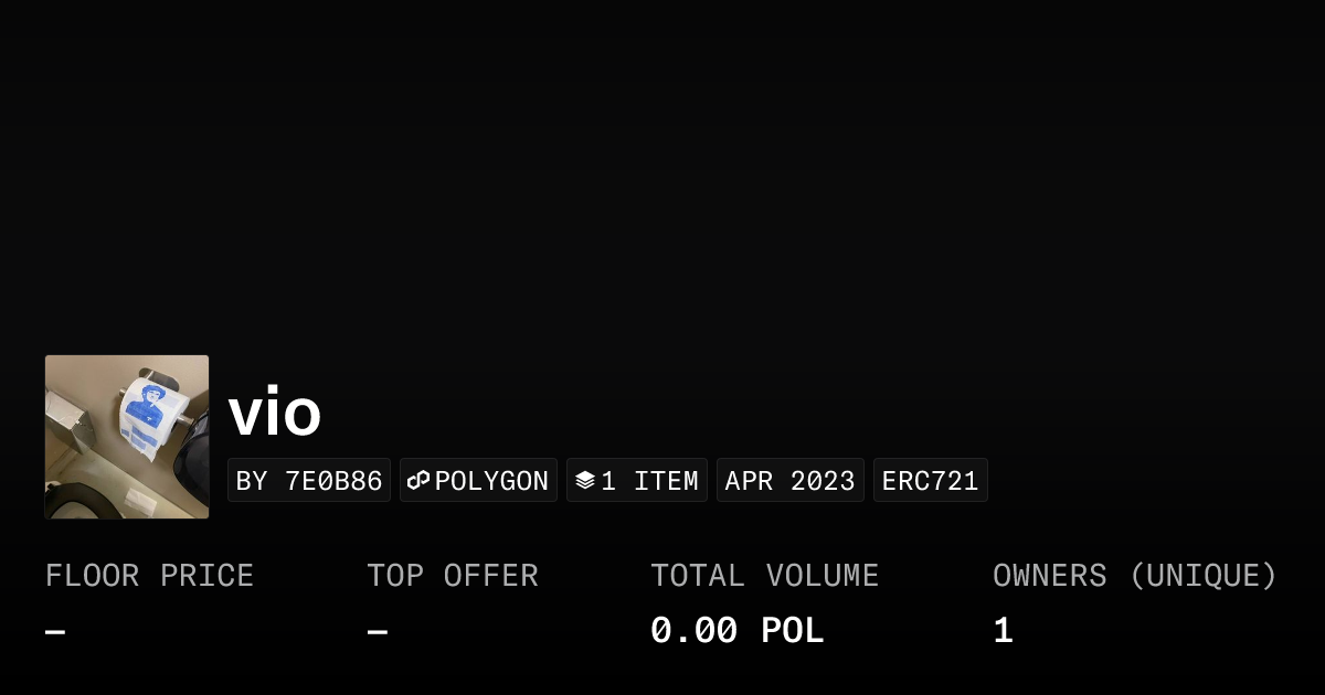 vio - Collection | OpenSea